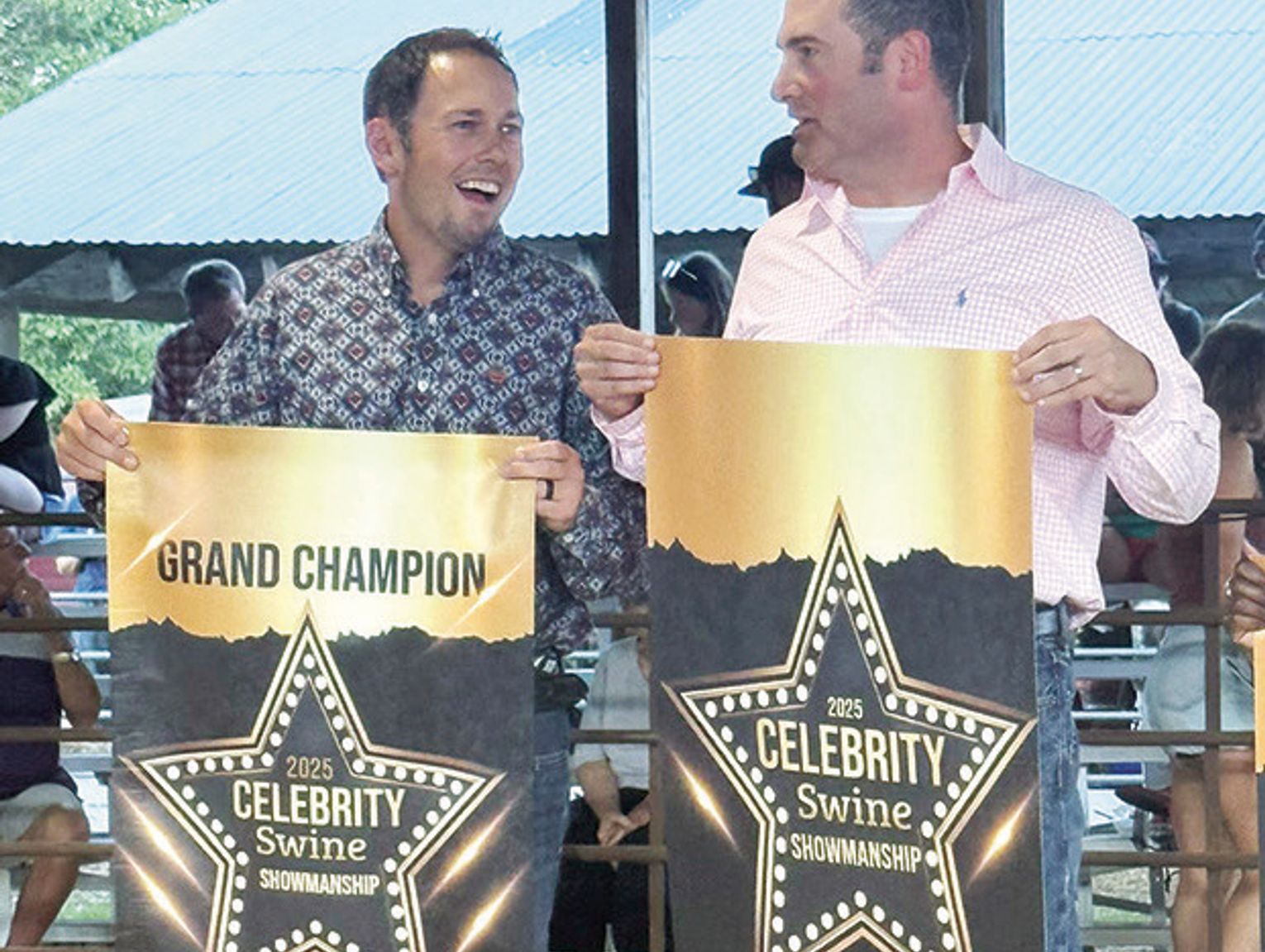 Celebrity Night at 4-H - Woodrum Awarded Grand Champion