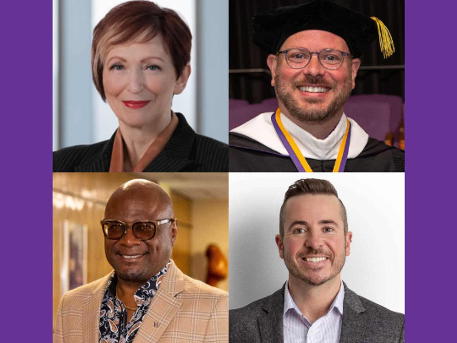 Four Selected for 2025 WIU Alumni Achievement Award