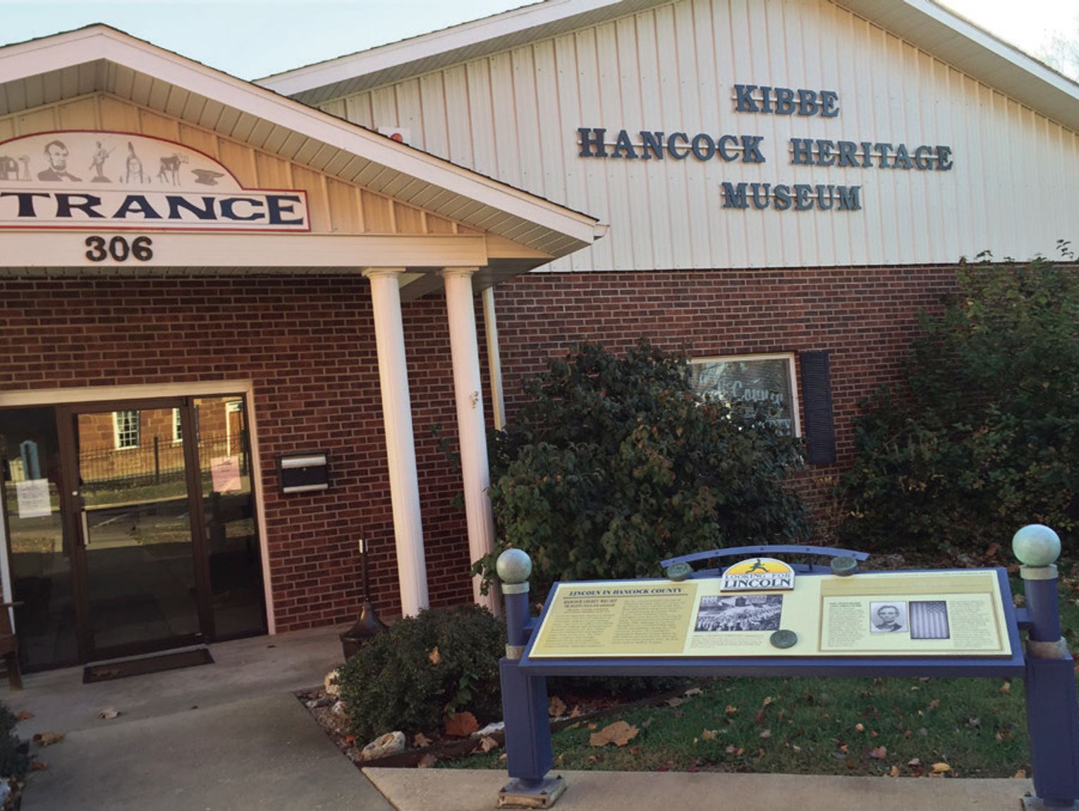 Kibbe Hancock Heritage Museum Closed for Season Friday, Oct. 31.