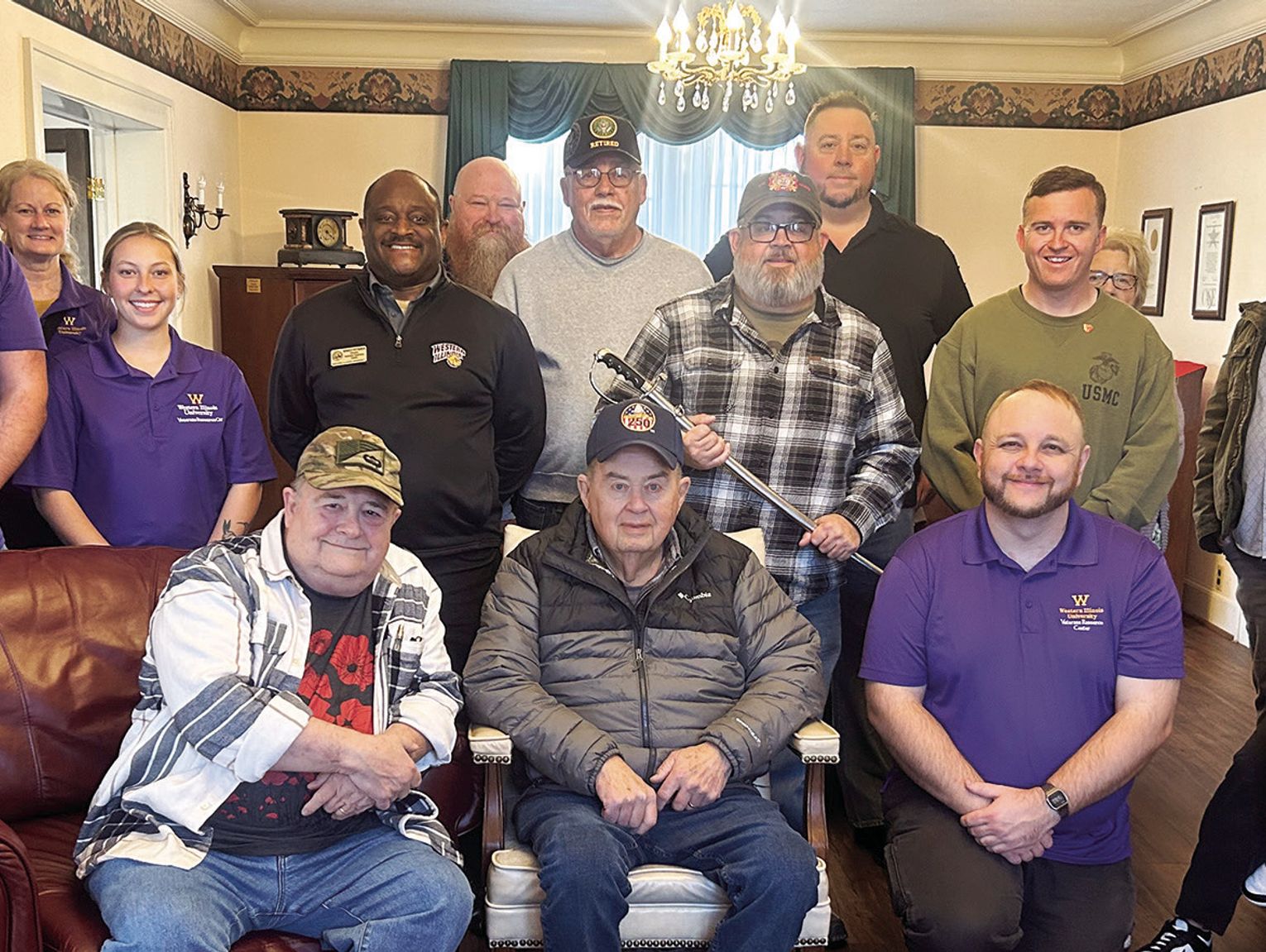 WIU Veterans Center Honors Area Veterans, Celebrates 250th Birthday ...