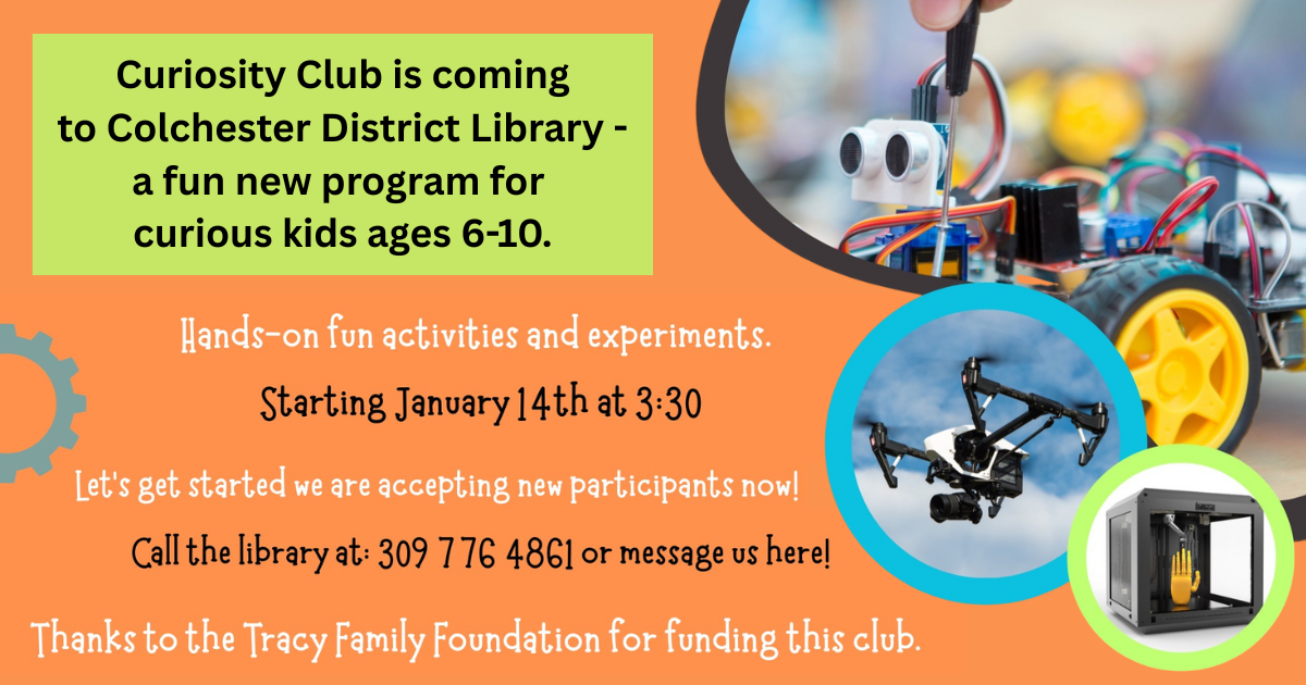 Colchester District Library Launches New STEM Program