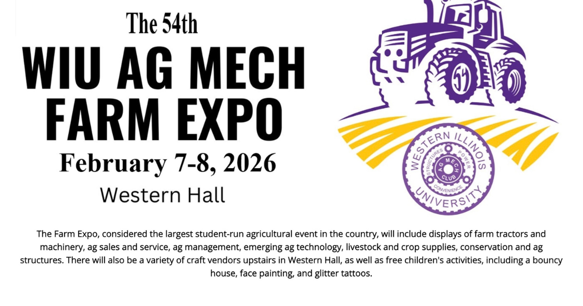WIU Farm Expo Feb. 7-8 in Western Hall